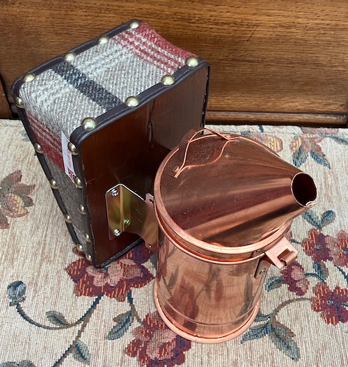 Bespoke Tartan-Hand Crafted Copper Smoker-One Only!
