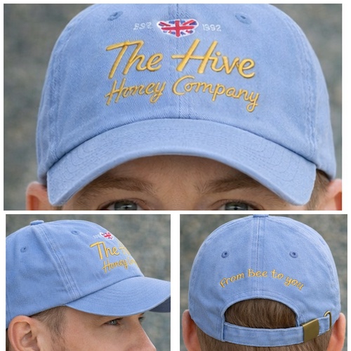 Cap/Hats- The Hive Honey Co, Light Blue